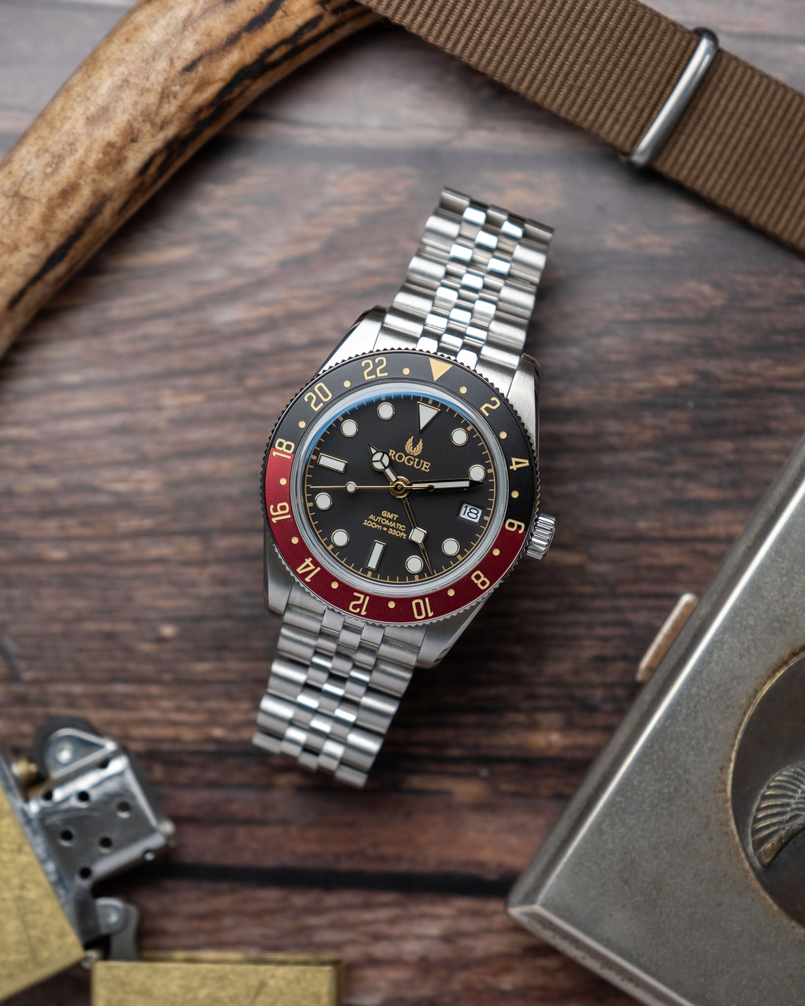 COKE 38 GMT – Rogue Watches